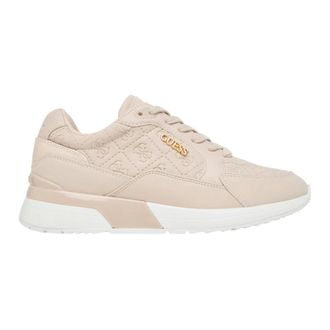 Guess Femme, Chaussures, Beige, Taille: 36 EU Moxea 4G Logo Running Chaussures
