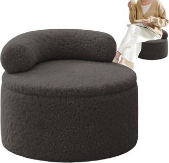 Generic Fu&szlig;hocker Ottoman - Gepolsterte Beinst&uuml;tze, dekoratives Innenm&ouml;bel, vielseitige Einheit zur Komfortverbesserung | Haushalts-Couch-Liegest&uuml;tzen-Zubeh&ouml;r