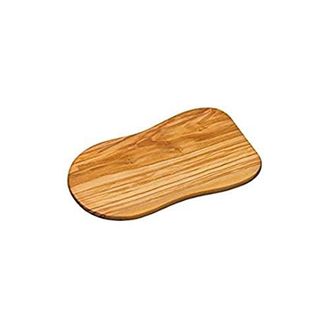 KESPER Schneidebrett 30x18x1,2cm aus Olivenholz, Holz, braun, 30 x 18 x 1.2 cm