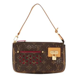 Louis Vuitton Pre-owned Monogram Perforated Pochette - - Pre-owned - Damen - Braun - ONE SIZE