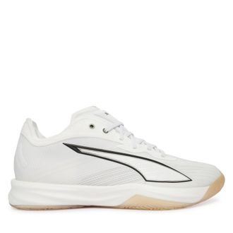 Puma Hallenschuhe Puma Accelerate Nitro SQD 5 109016 02 Wei&szlig;