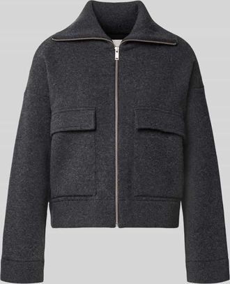 Armedangels Oversized Bomberjacke aus Baumwoll-Mix Modell COTTON-WOOL KNIT