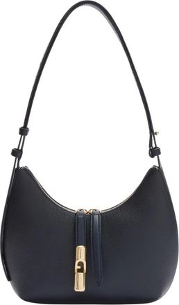 Furla Femme, Sacs, Bleu, Taille: ONE Size Goccia S Shoulder Bag