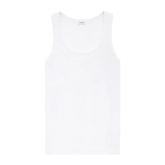 Saint Laurent &Auml;rmelloses Broderie Tanktop - - Tops - Damen - Wei&szlig; - M