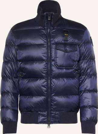 Blauer Daunenblouson Robert blau