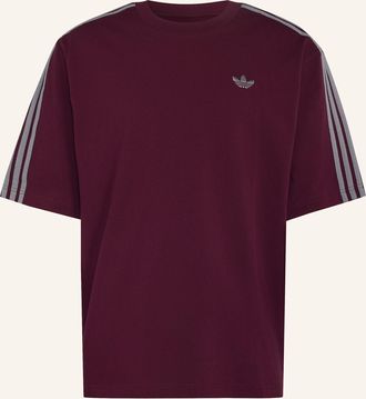 adidas Originals Adidas Originals Oversized-Shirt 3-Streifen rot