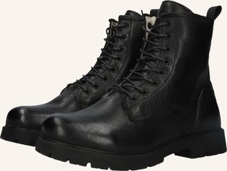 Blackstone Schn&uuml;rboots schwarz