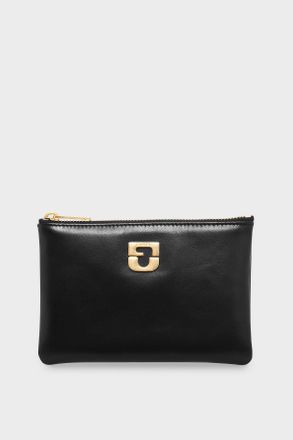 Gerard Darel Trousse en cuir - POCHETTE - Noir