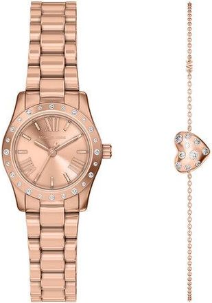 Michael Kors Uhr und Armband Set Lexington Set MK4994SET Rosa
