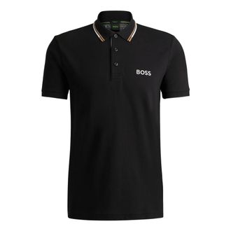 HUGO BOSS Paddy Pro Polo - - Tops - Herren - Schwarzk - S