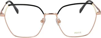 Emilio Pucci PU-1066380 Metal Frame Eyeglasses - Rose gold