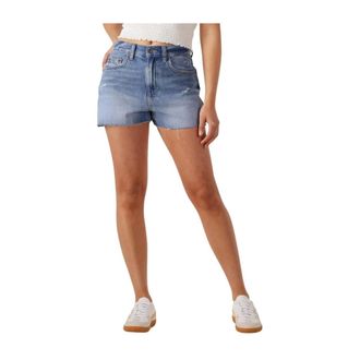 Tommy Jeans Damen, Shorts, Blau, W33Gr&ouml;&szlig;e