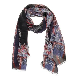 Etro Silky Scarves - Homme - Accessoires - Bleu - Taille: ONE Size