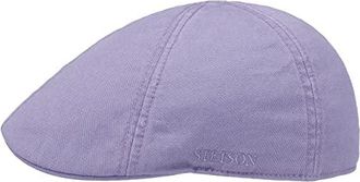 Stetson Casquette Texas Anti-UV Femme/Homme - Gavroche en Coton de Soleil avec Visiere Ete Printemps-ete - L (58-59 cm) Parme