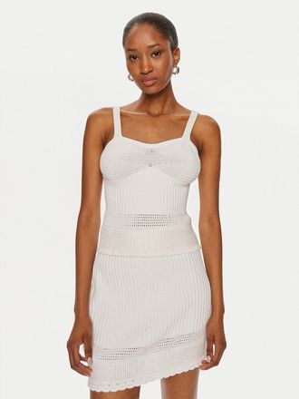 Benetton United Colors Of Benetton Top 1594DH00Z Wei&szlig; Slim Fit