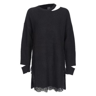 Pinko Pinko, Femme, Robes, Noir, Taille: 42 FR Robe Distilleria Art. 104012A238