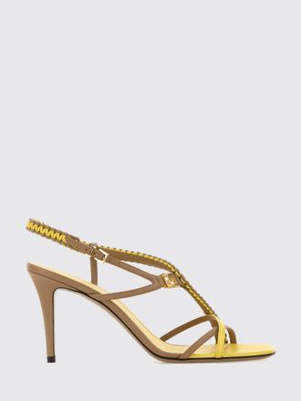Fendi Sandales &agrave; Talons Femme couleur Chameau