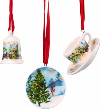 Hutschenreuther Sammelserie 2023 Am Weihnachtsbaum.. Mini-Set 3tlg. Tasse, klein