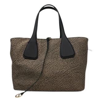 Borbonese Sac Bauletto M - Femme - Sacs - Brun - Taille: ONE Size