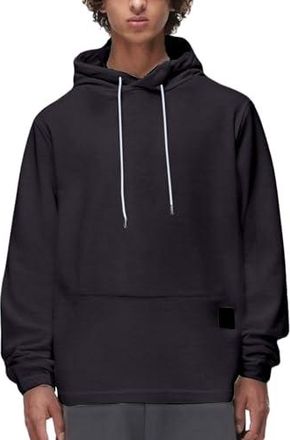 Generic Sweat &agrave; capuche l&eacute;ger uni pour homme 2026 - Sweat &agrave; capuche lourd - T-shirt d&eacute;t&eacute; ample d&eacute;contract&eacute; &agrave; manches longues - Taille europ&eacute;enne - Pour entra&icirc;