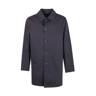 Herno Homme, Manteaux, Bleu, Taille: L Raincoat in Dean