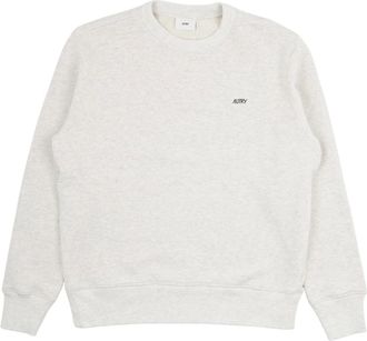 Autry Homme, Pulls, Gris, Taille: M Cotton SweaT-shirt