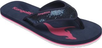 Kangaroos Damen K-BW Maya Sandale, dk Navy/Daisy pink, 37 EU