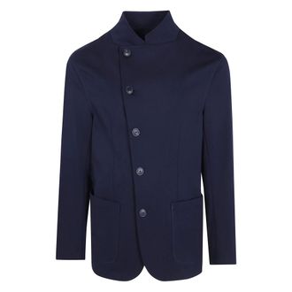 Emporio Armani Homme, Vestes, Bleu, Taille: 2XL Blazers