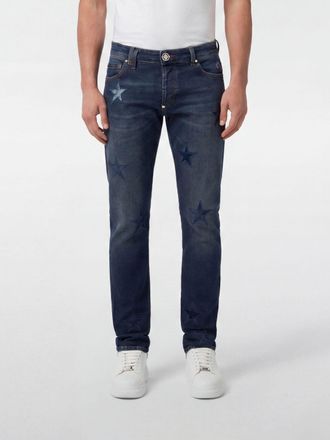 Philipp Plein Jeans Homme couleur Bleu