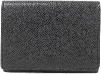Louis Vuitton Pre-owned Cuir petite-maroquinerie - Femme - Pre-owned - Noir - Taille: ONE Size