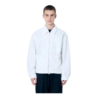 Dries Van Noten Klassische Jacke mit Frontrei&szlig;verschluss - - Jackets - Herren - Wei&szlig; - M
