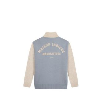 Maison Labiche Gilet en laine brod&eacute;