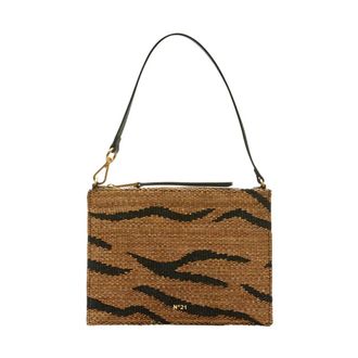 N&deg;21 Flache Clutch Tasche - - Bags - Damen - Mehrfarbig - ONE SIZE