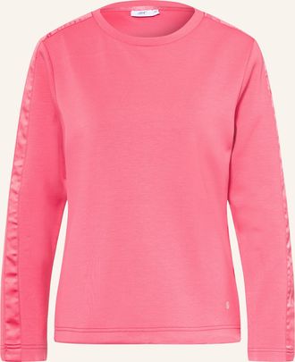 Joy Joy Sportswear Sweatshirt Leni Mit Galonstreifen rot