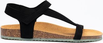 Zouri Damen vegan Sandalen Abyss Schwarz