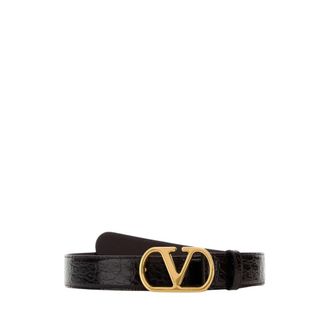 Valentino Garavani Femme, Accessoires, Brun, Taille: 85 CM VLogo Signature Belt