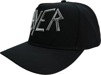 Slayer Casquette Baseball Sonic Silver Noir