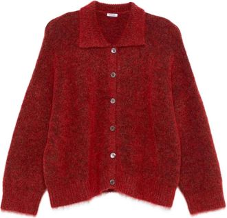 Aspesi cardigan à poches poitrine - Rouge