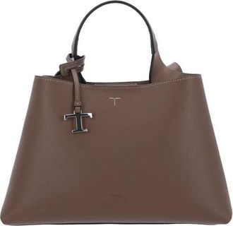 Tod's Tods Hobo Bags - Apa Handbag In Brown Calfskin, Top Handle - Gr. unisize - in Braun - f&uuml;r Damen