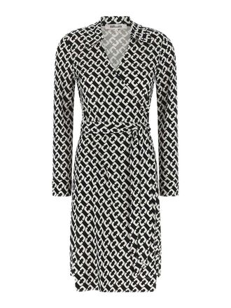 Diane Von F&uuml;rstenberg Robe Au Genou - Blanc