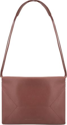 Brunello Cucinelli Femme, Sacs, Rouge, Taille: ONE Size Sac Bandouli&egrave;re Enveloppe