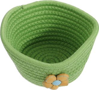 Cabilock Kleinere Aufbewahrungskörbe Aus Baumwolle Gewebter Organizer Für Wohn Und Arbeitsräume Dekorative Aufbewahrungslösung Für Spielzeug Und Alltag Weiche 