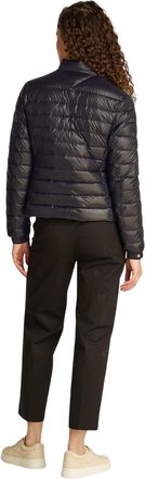 Tommy Hilfiger Damen Steppjacke Mock Neck Leicht, Schwarz (Black), XXS