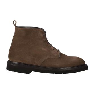 Premiata Bottines en cuir imperm&eacute;ables - Homme - Chaussures - Brun - Taille: 43 EU