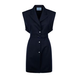 Prada Damen, Jacken, Blau, SGr&ouml;&szlig;e