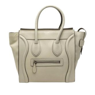 Celine Micro Luggage doccasion - Femme - Pre-owned - Beige - Taille: ONE Size