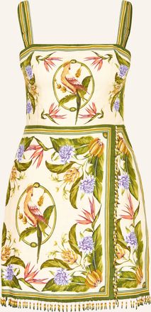 Farm Rio Farm Rio Leinenkleid Tropical Scarf Mit Schmuckperlen gruen