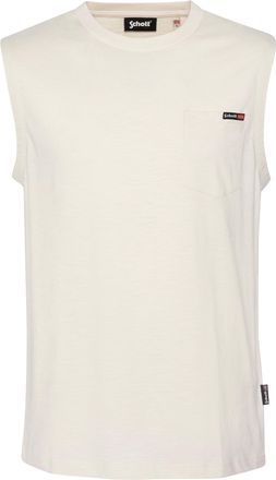Schott NYC Herren Tskea3 T-Shirt, Off-White, 56