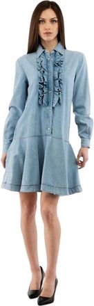 Moschino Femme, Robes, Bleu, Taille: 38 FR Robes