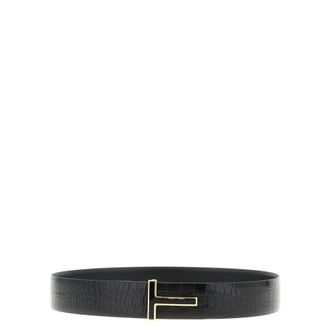 Tom Ford Homme, Accessoires, Noir, Taille: 100 CM Ceintures